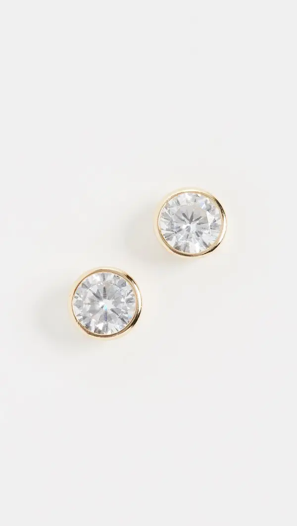 Shashi Solitaire Stud Earrings