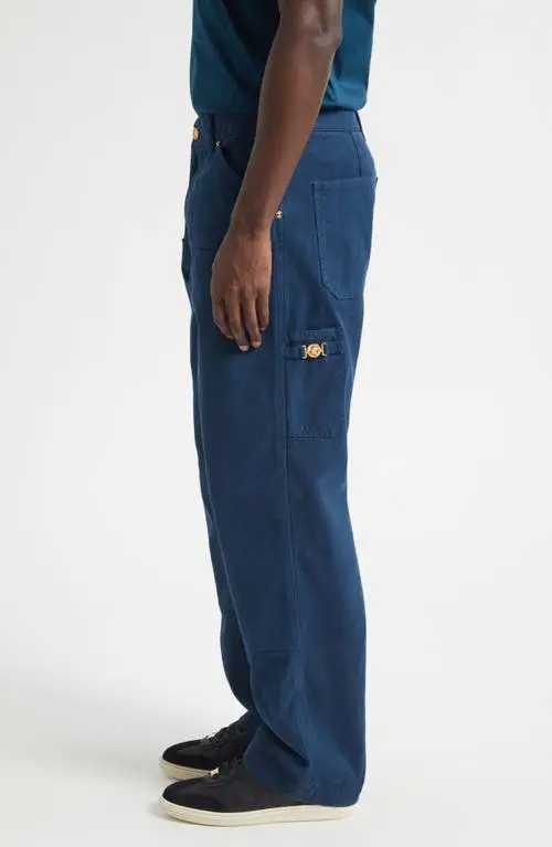 Versace Straight Leg Jeans - Petrol Blue
