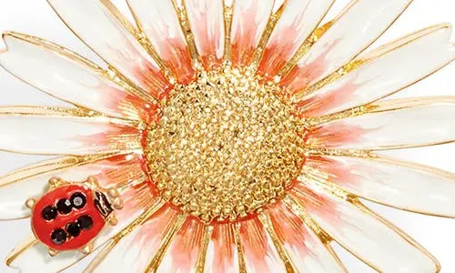 KENNETH JAY LANE Daisy Drop Earrings