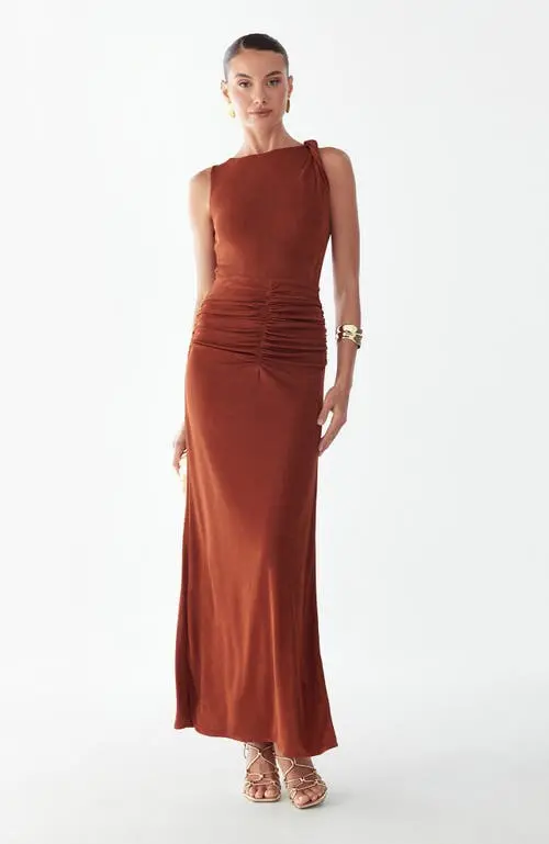BWLDR Drew Maxi Dress - Copper