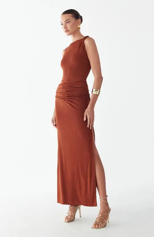 BWLDR Drew Maxi Dress - Copper