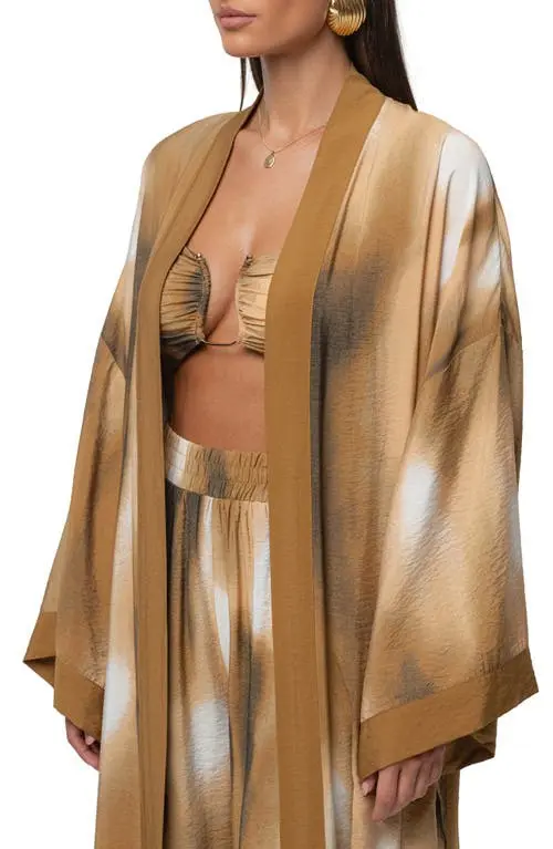 JLUXLABEL Maxi Duster With Belt