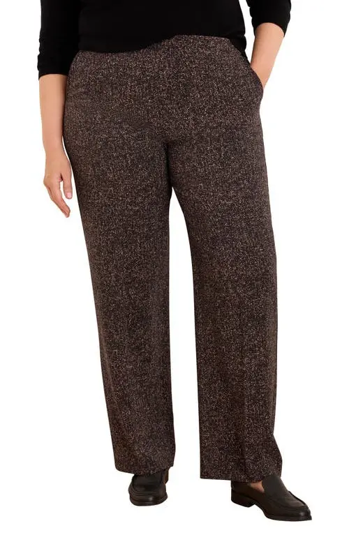 NIC+ZOE Lenox Printed Wide Leg Pants