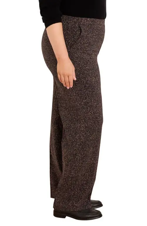 NIC+ZOE Lenox Printed Wide Leg Pants