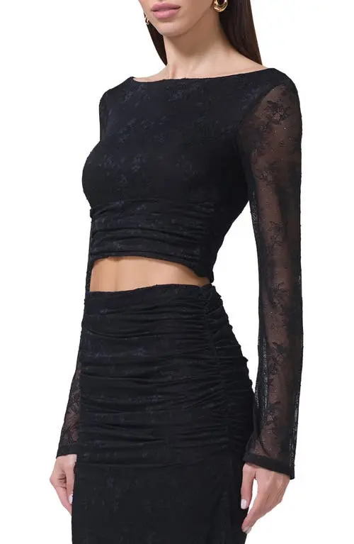 AFRM Noam Lace Crop Top