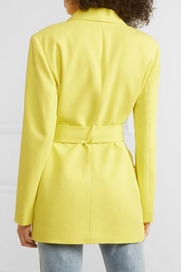 tibi yellow coat