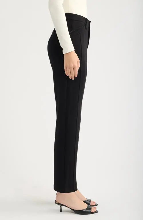 CITY BLUES High Waist Straight Leg Pants