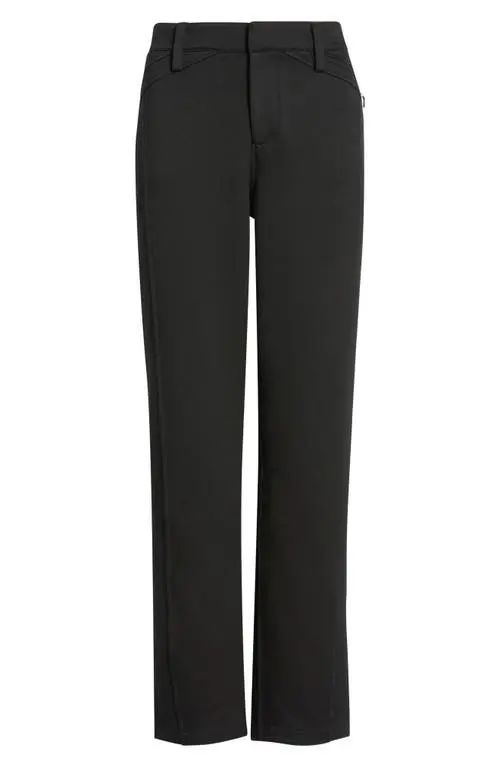 CITY BLUES High Waist Straight Leg Pants