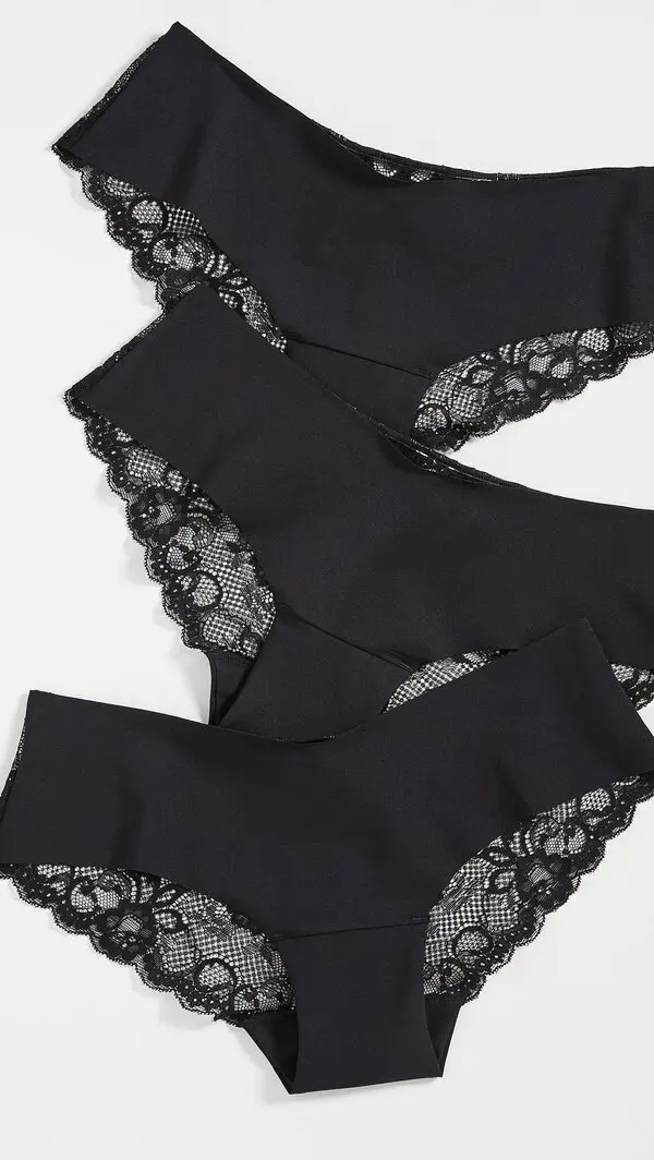 JOURNELLE Estelle Hipster 3-pack - Black