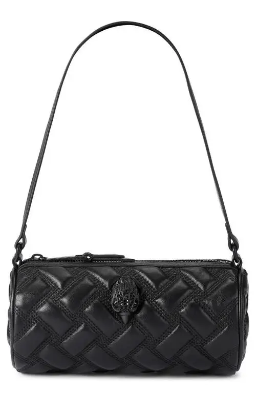 Kurt Geiger Small Kensington Barrel Bag With Embellished Eagle Head