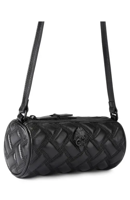 Kurt Geiger Small Kensington Barrel Bag With Embellished Eagle Head
