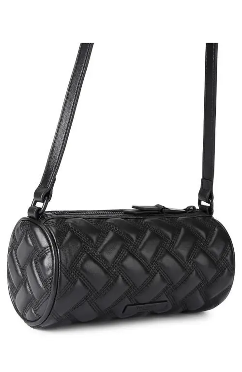Kurt Geiger Small Kensington Barrel Bag With Embellished Eagle Head