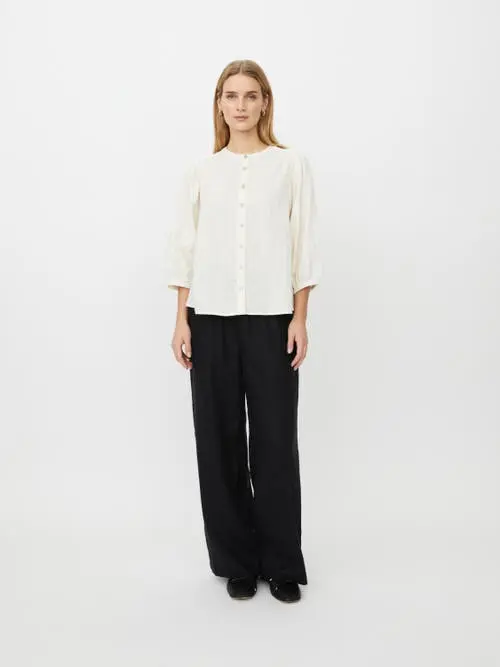 MASAI COPENHAGEN Pintucked 3/4 Sleeve Shirt