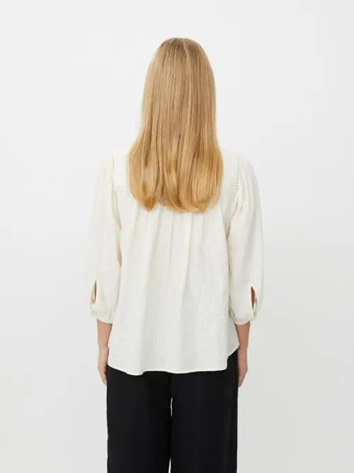 MASAI COPENHAGEN Pintucked 3/4 Sleeve Shirt