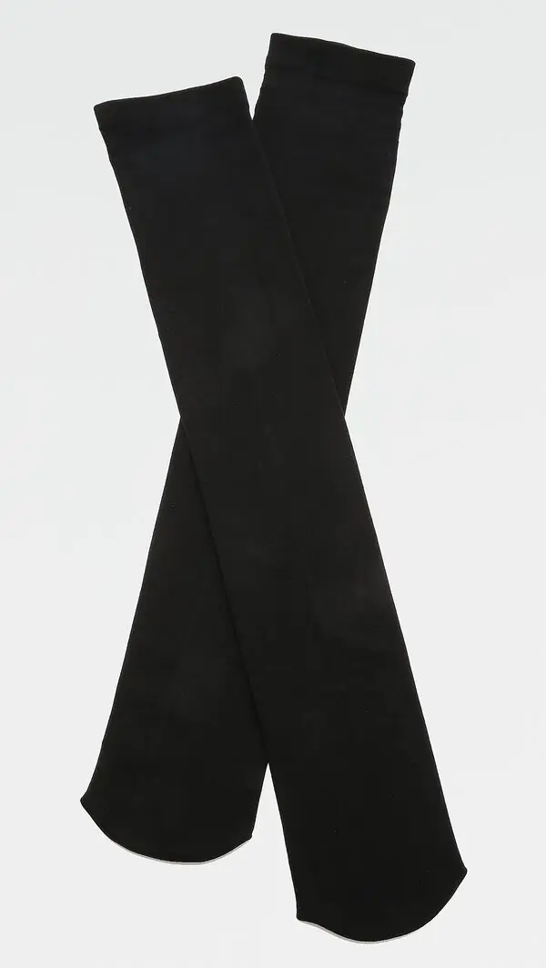 Plush Fleece-lined Thigh High Socks