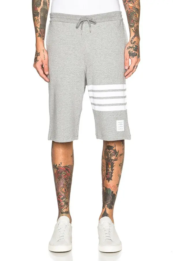 Thom Browne Classic Sweatshorts - Light Heather Grey