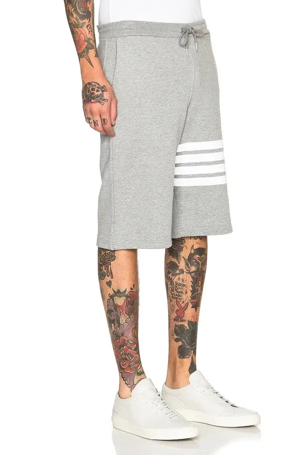 Thom Browne Classic Sweatshorts - Light Heather Grey
