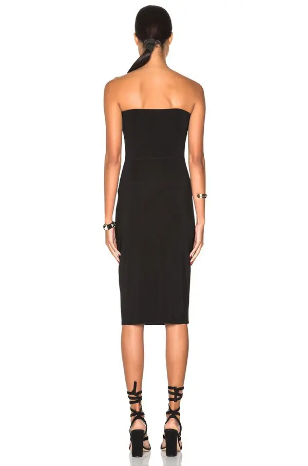 Norma Kamali Strapless Dress