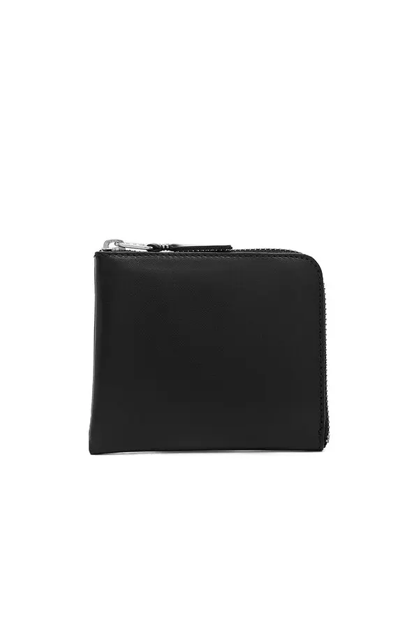 Comme Des Garçons Small Zip Wallet - Black