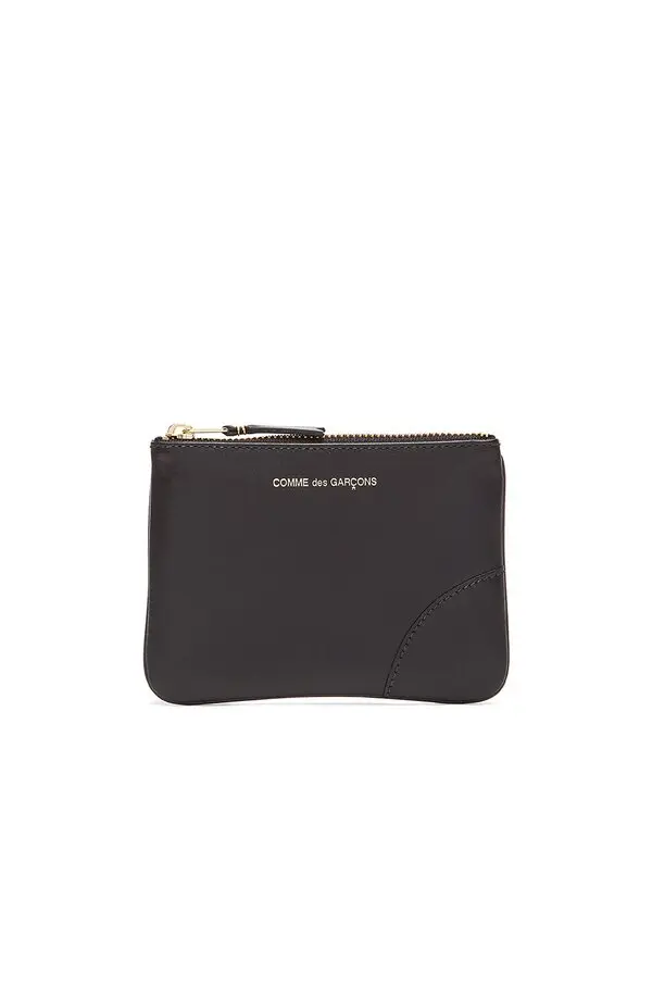 Comme Des Garçons Classic Leather Zip Wallet - Black