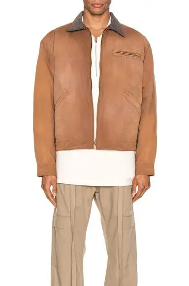 Work Jacket Fear Of God Outerwear Fear Of God Canvas Work Jacket - Main Image