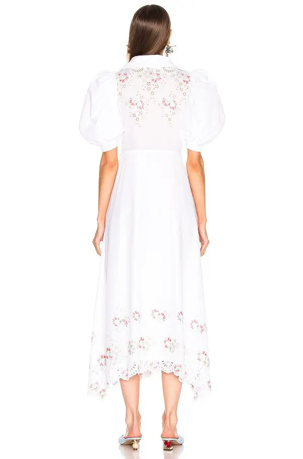Silvia Tcherassi Embroidered Assunta Dress