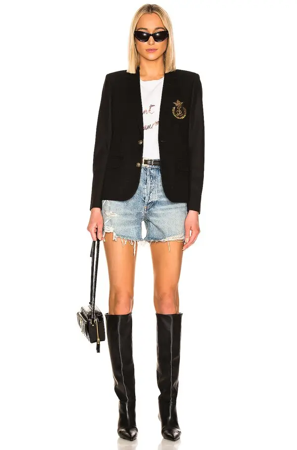 AGOLDE Dee Denim Short