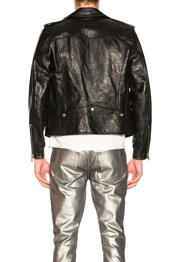 Saint Laurent Classic Moto Jacket - Black