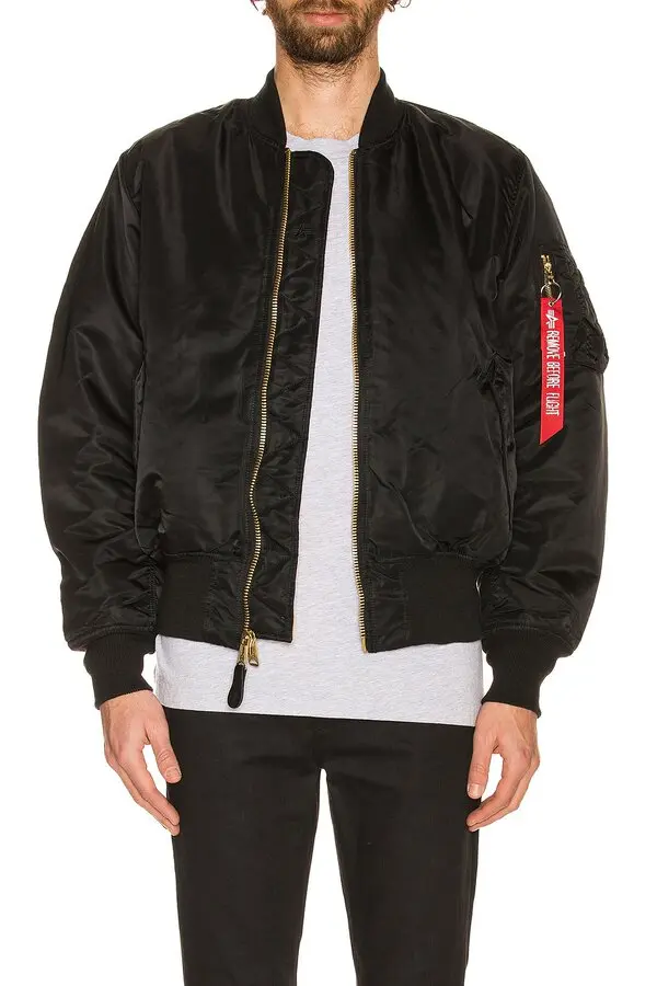 Alpha Industries Ma-1 Flight Jacket - Black