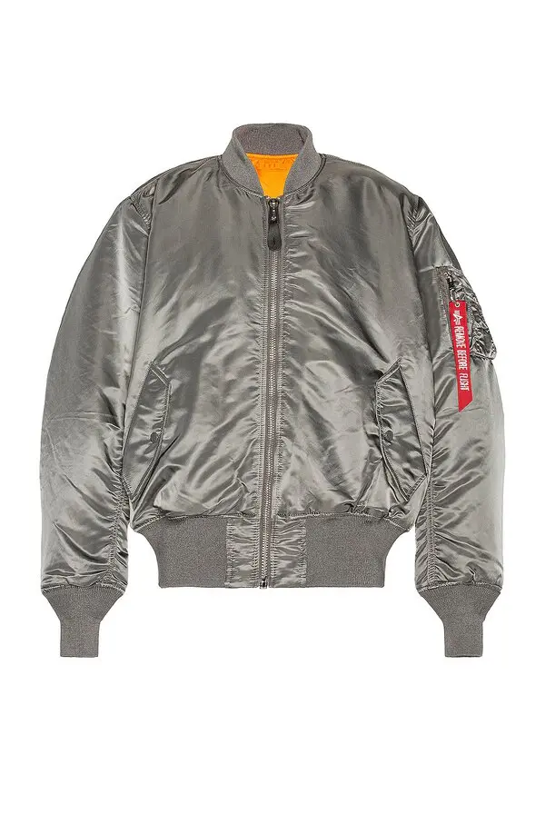 Alpha Industries Ma-1 Flight Jacket - Gunmetal