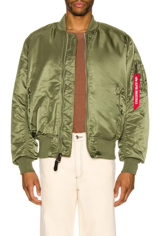 Alpha Industries Ma-1 Flight Jacket - Sage