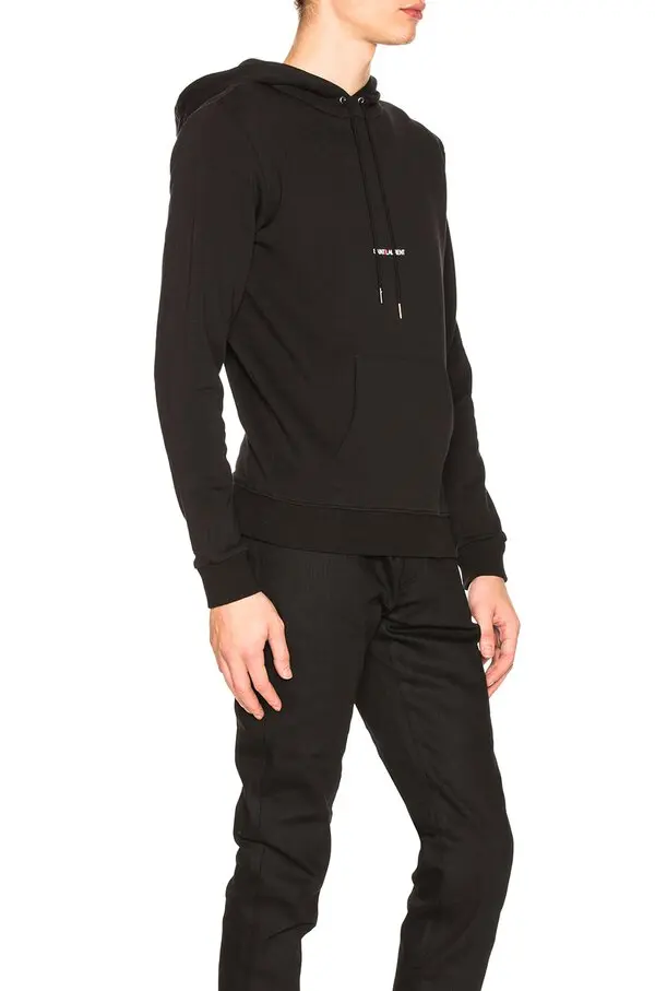 Saint Laurent Classic Hoodie - Black