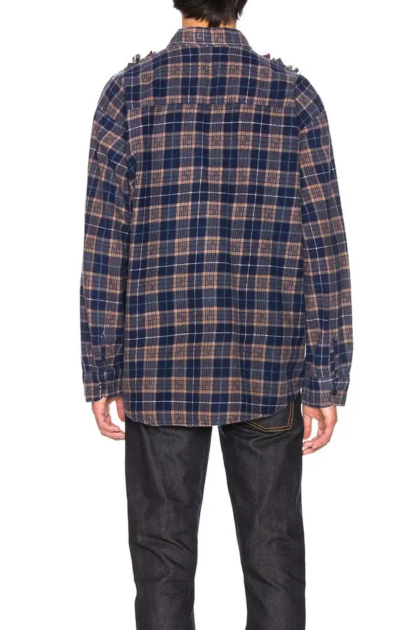 Needles Ribbon Flannel In Multi - Assorted