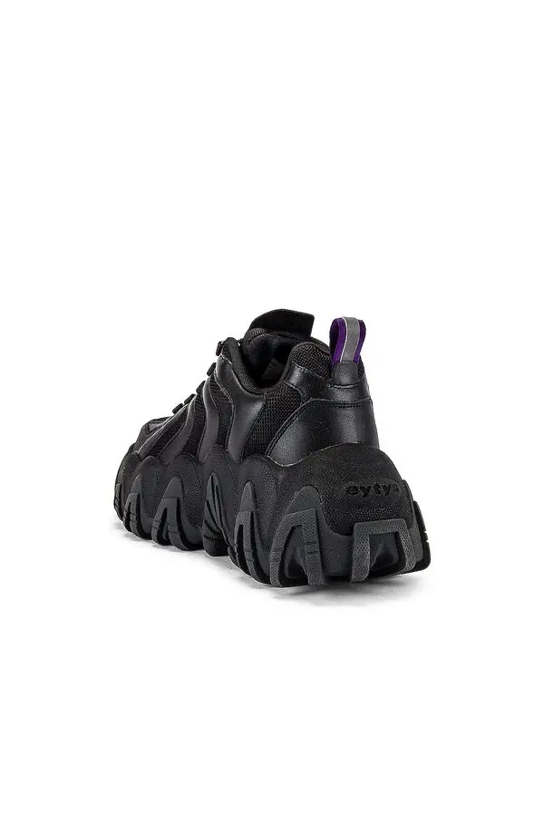 Eytys Halo Leather Sneaker In Black - 59% Off | Editorialist