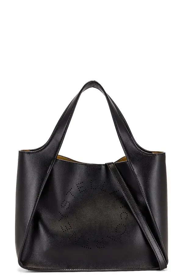 Stella McCartney Logo Crossbody Bag - Black