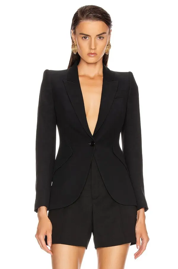 Alexander McQueen Tailored Jacket - Black