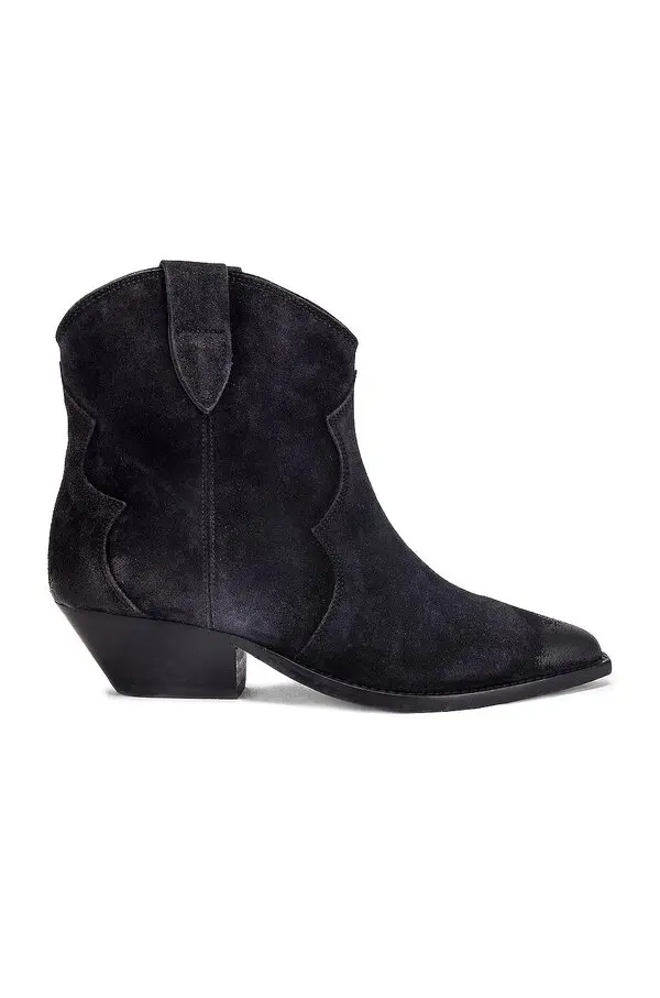 Isabel Marant Dewina Boots - Faded Black