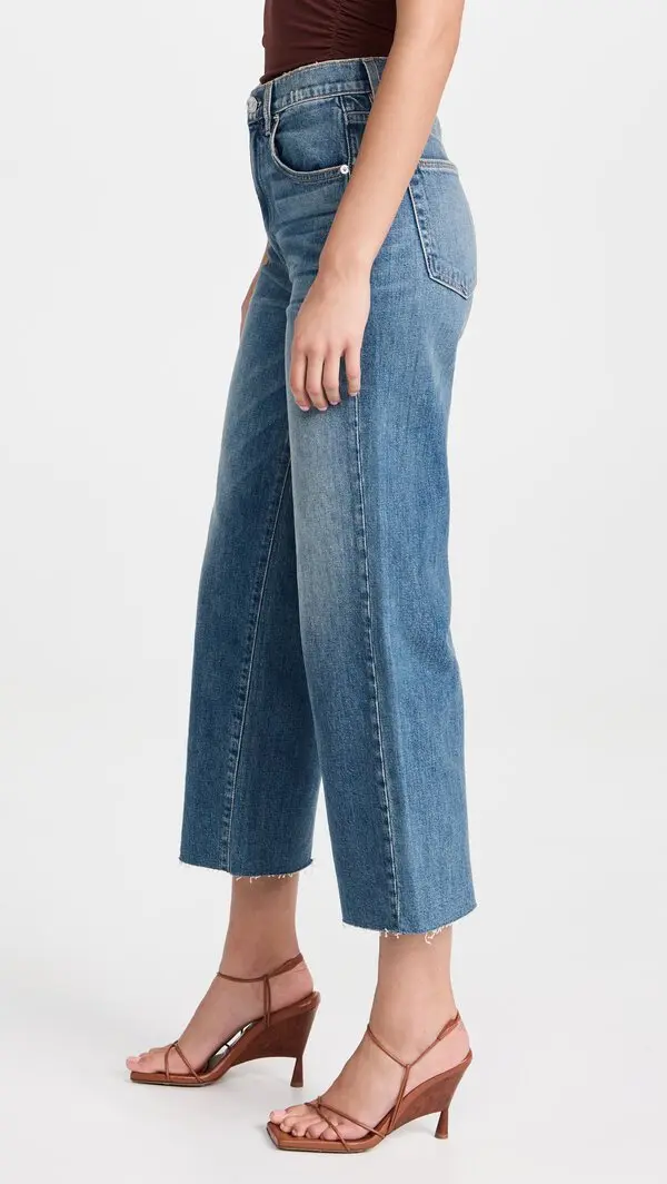 SLVRLAKE Grace Crop Wide Leg Jeans