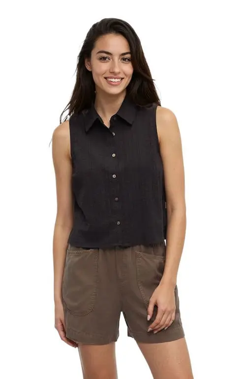 TENTREE Robins Shirt - Meteorite Black