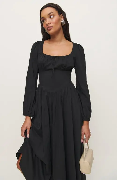 reformation oria midi dress Oria Organic Cotton Midi Dress