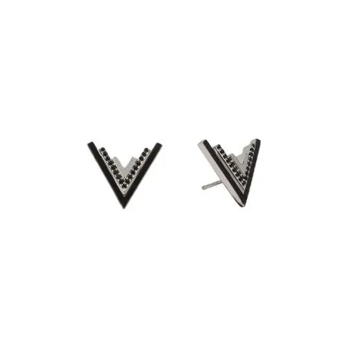 OGÉ JEWELRY Valor Onyx Stud Earrings