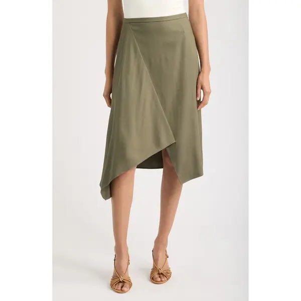 BOSS Voxana Asymmetric Wrap Skirt