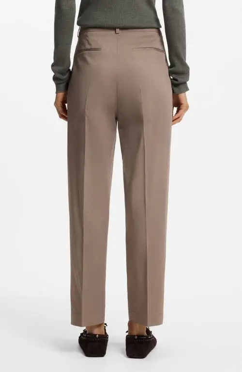 BOSS Tecarino Stretch Cotton Ankle Career Pants