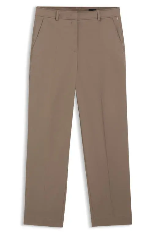 BOSS Tecarino Stretch Cotton Ankle Career Pants