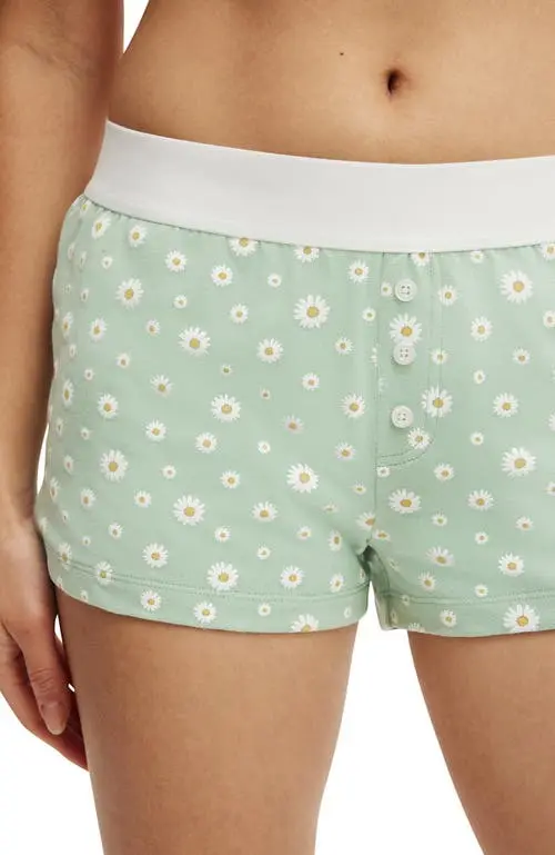 Cotton:on Peached Jersey Boyshort - Spring Daisy