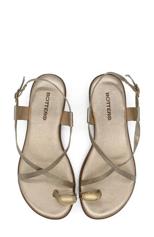 BOTTERO Botseville Slingback Sandal - Dourado