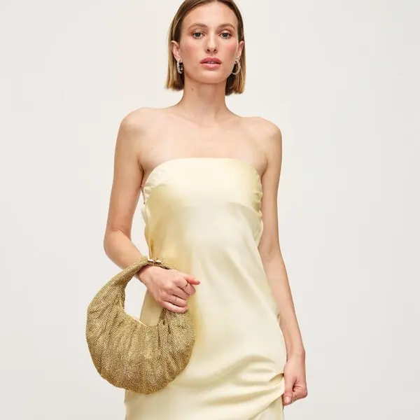 URBAN EXPRESSIONS Arianna Evening Bag - Gold