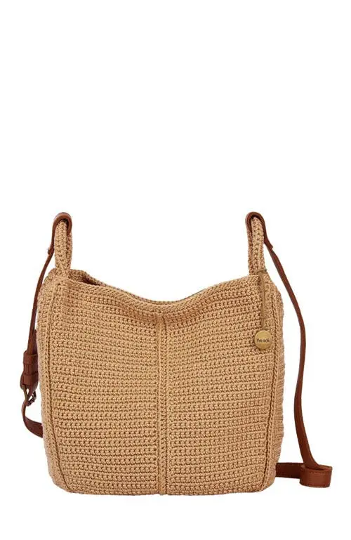 THE SAK Los Feliz Crochet Crossbody Bag - Bamboo