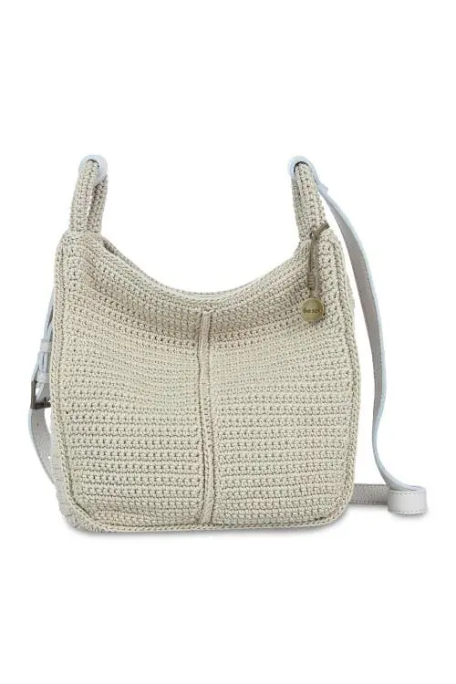 THE SAK Los Feliz Crochet Crossbody Bag - Ecru