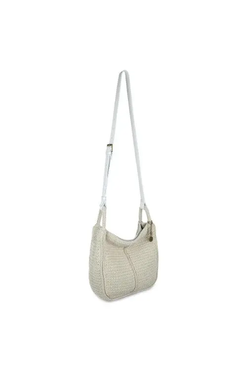 THE SAK Los Feliz Crochet Crossbody Bag - Ecru